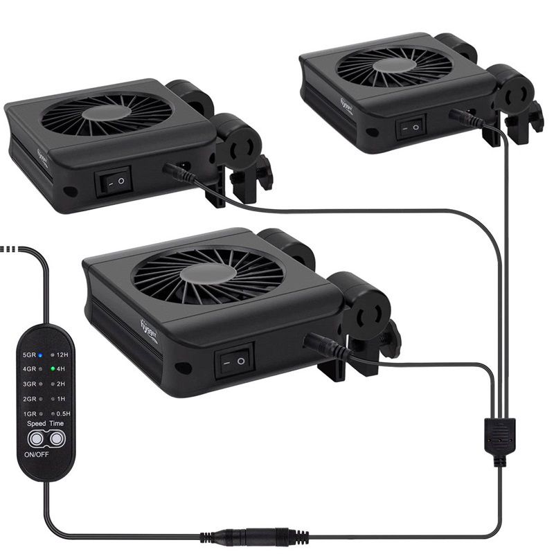 Hygger Aquarium Chiller Cooling Fan - aquascape.lk